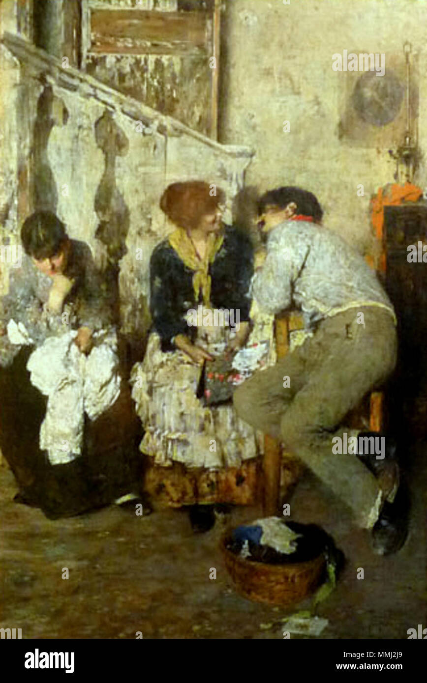 Italiano: Il Terzo Incomodo . Unknown date. Giacomo Favretto - Il Terzo ...