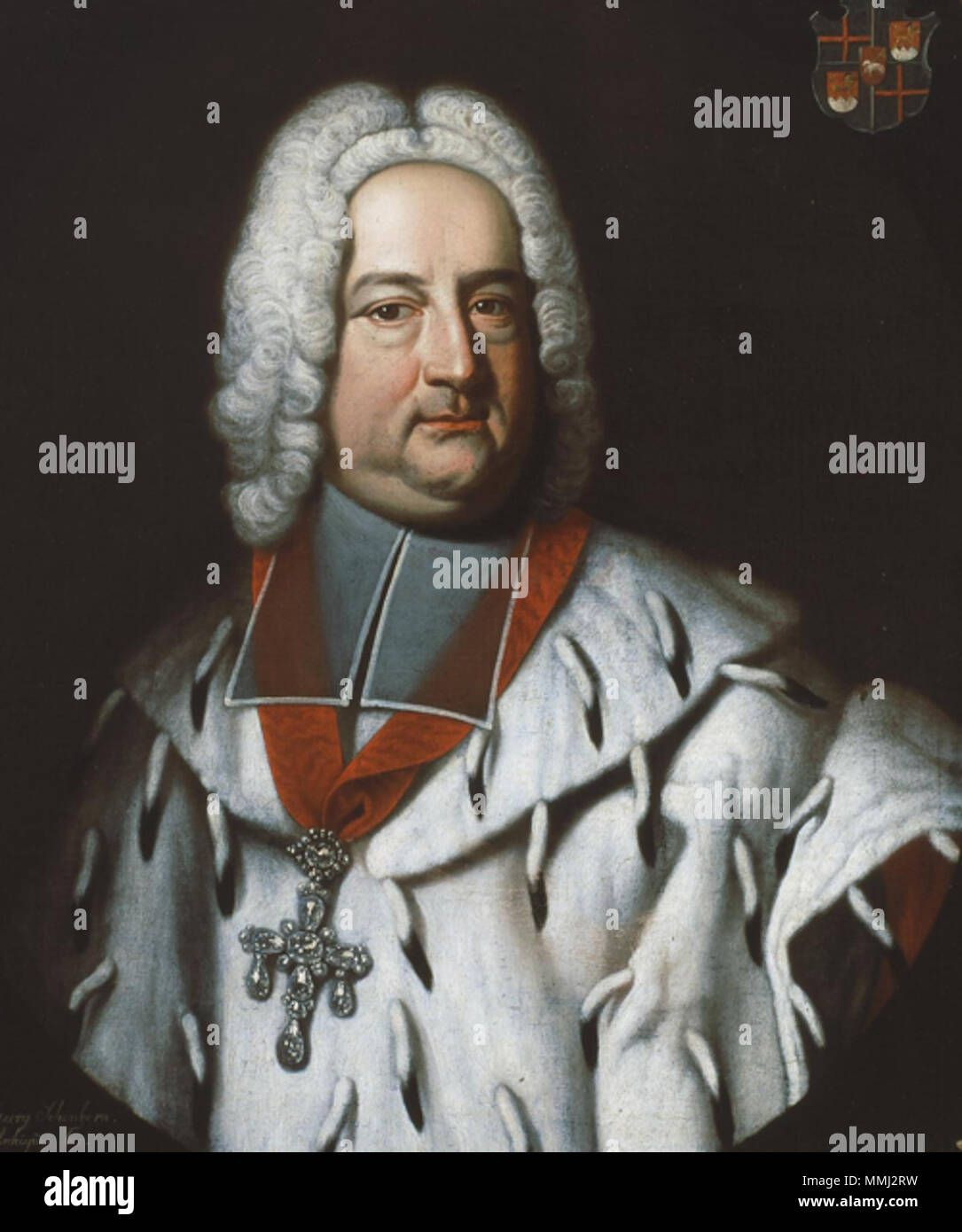 Franz Georg von Schönborn Stock Photo - Alamy