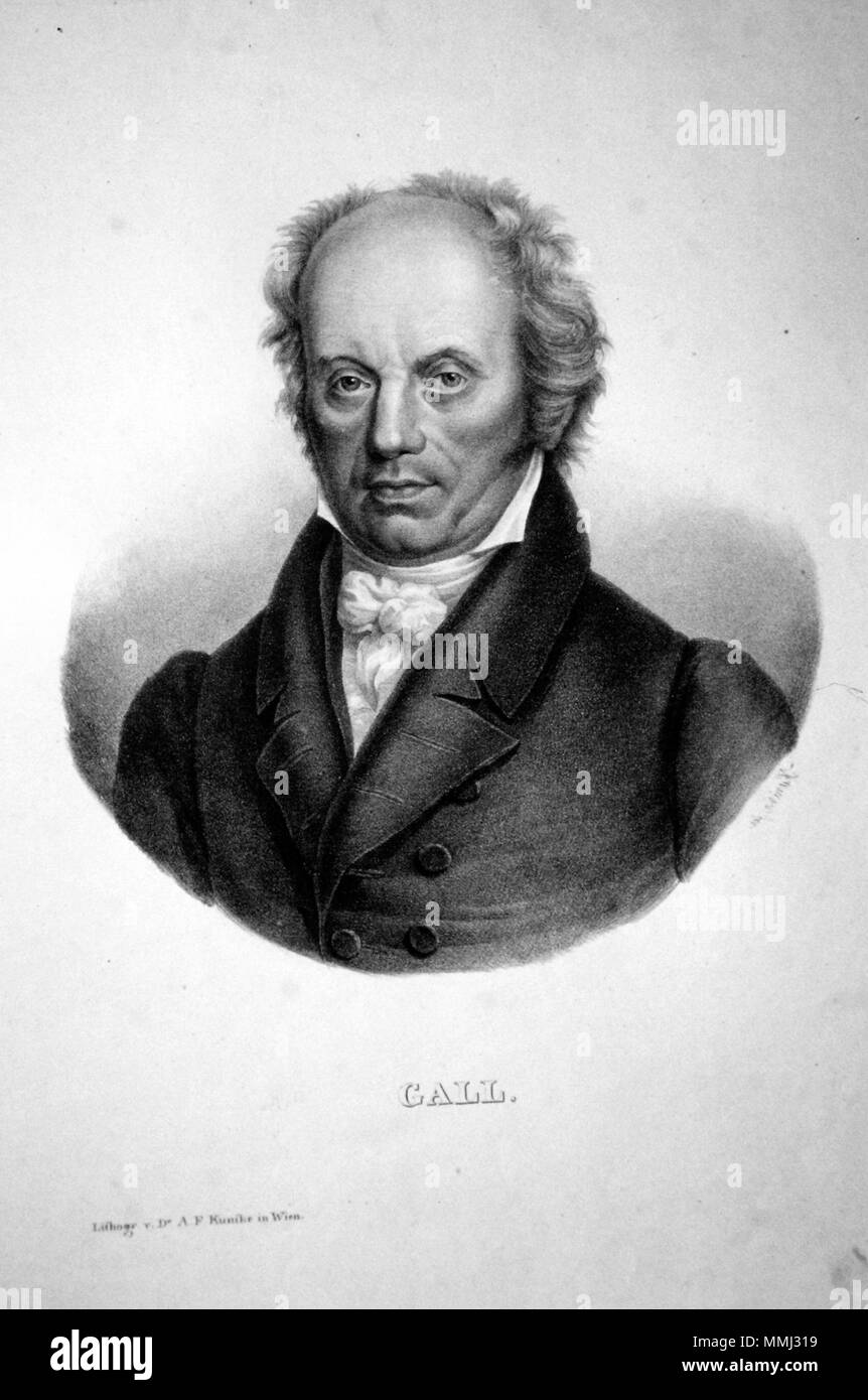 Franz Joseph Gall 1758 1828 High Resolution Stock Photography and ...