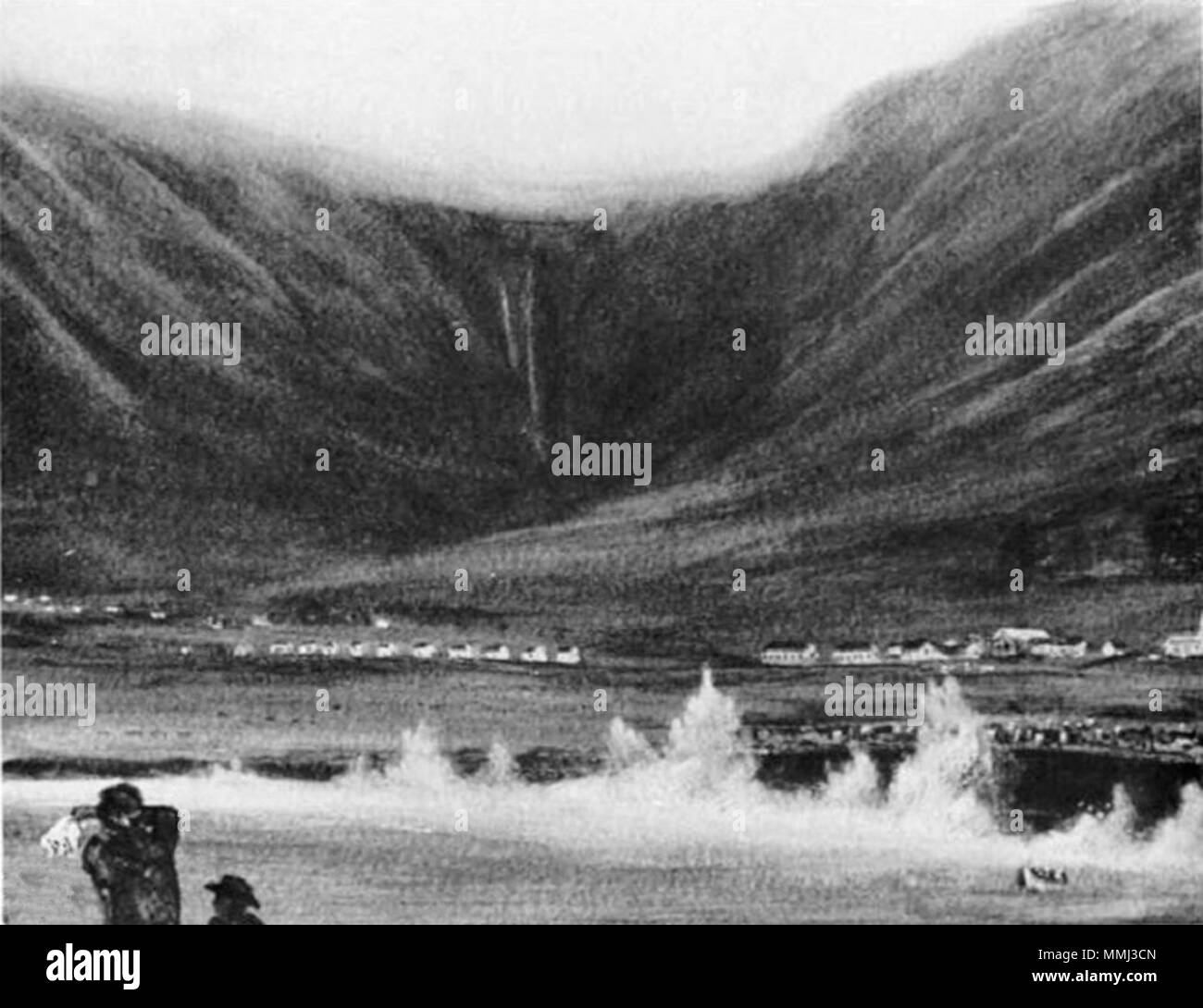 Edward Clifford – View of the Kalaupapa Settlement2 Stock Photo - Alamy