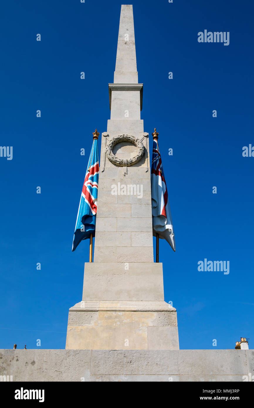 A view of the Southend-on-Sea War Memorial, designed by architect Sir ...