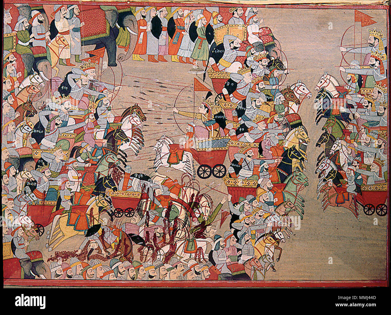 Mahabharata battle hi-res stock photography and images - Alamy