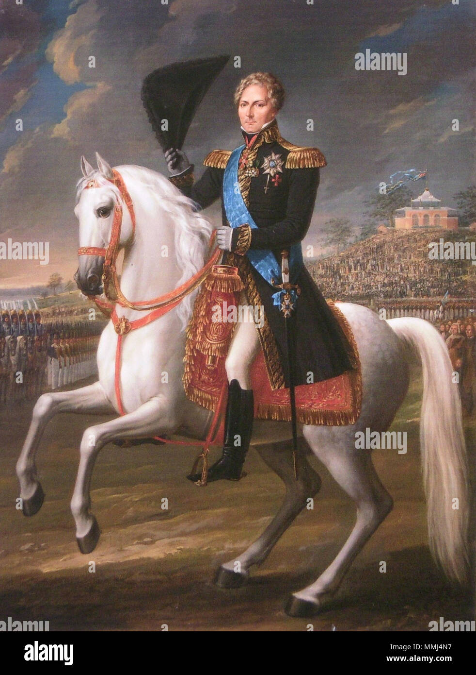 Karl XIV Johan. 1838. Charles XIV of Sweden painted by Fredric Westin ...