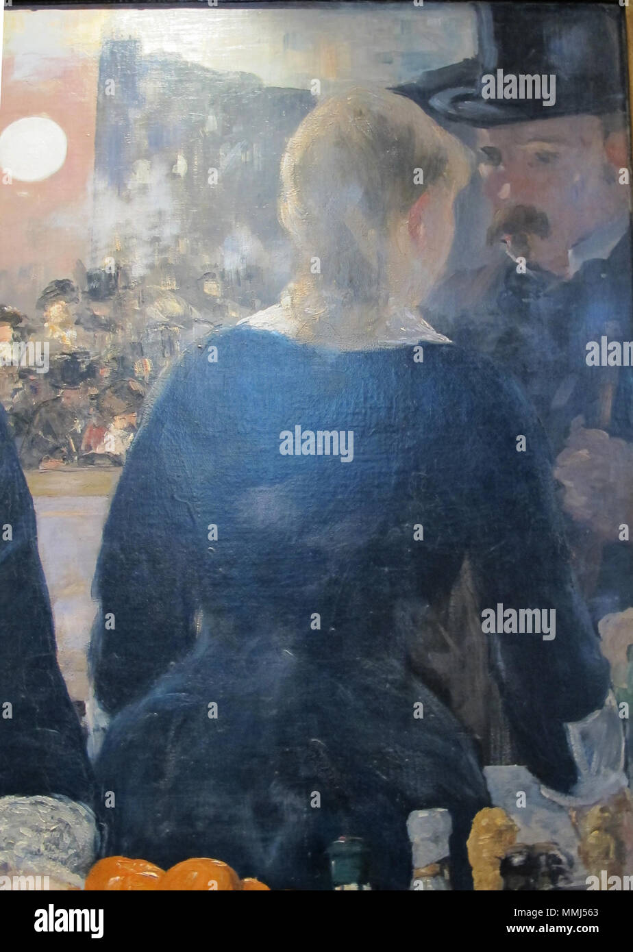 A bar at the folies bergere by edouard manet 1882 hi-res stock ...