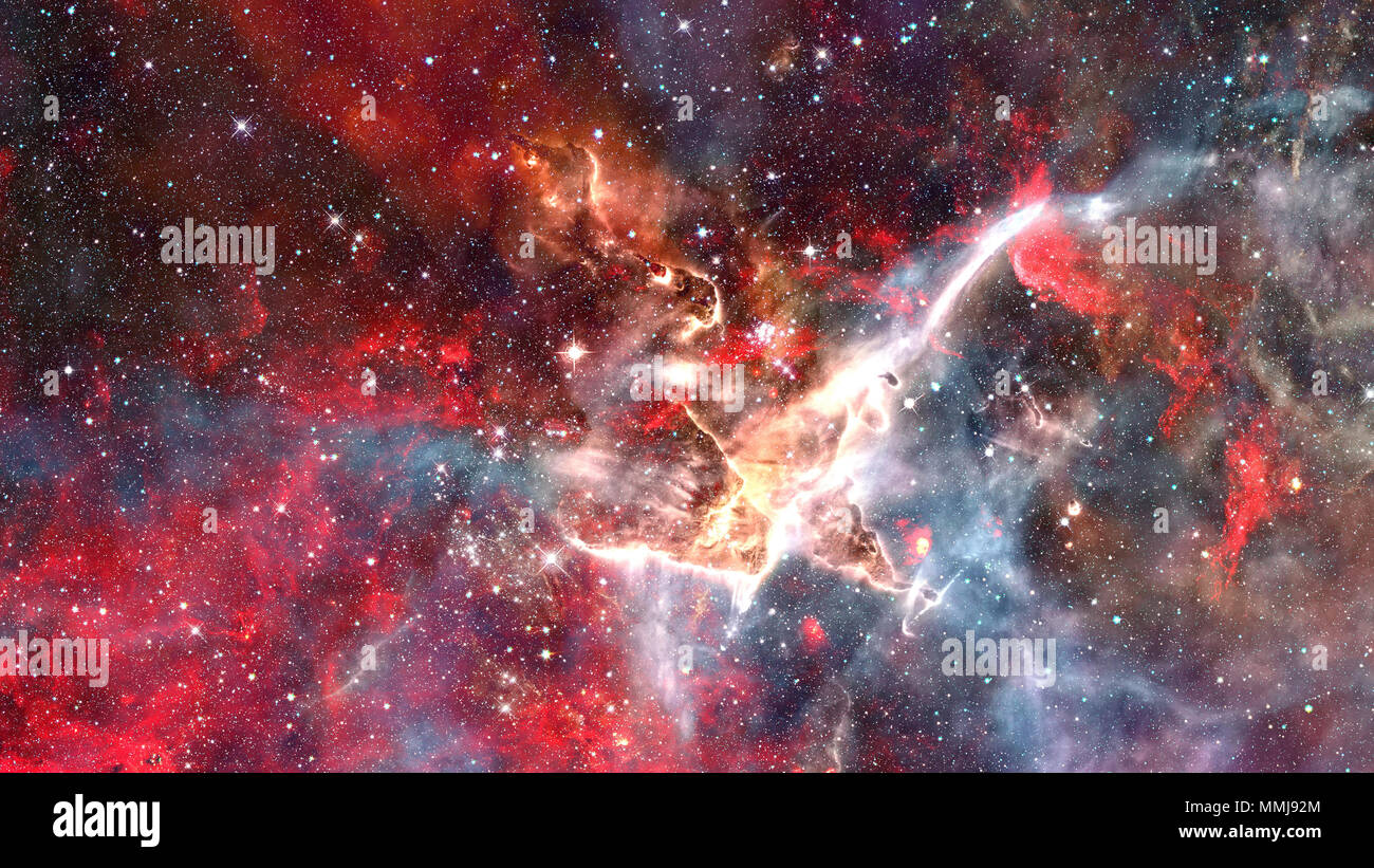 Starry outer space. Elements of this image furnished by NASA Stock ...