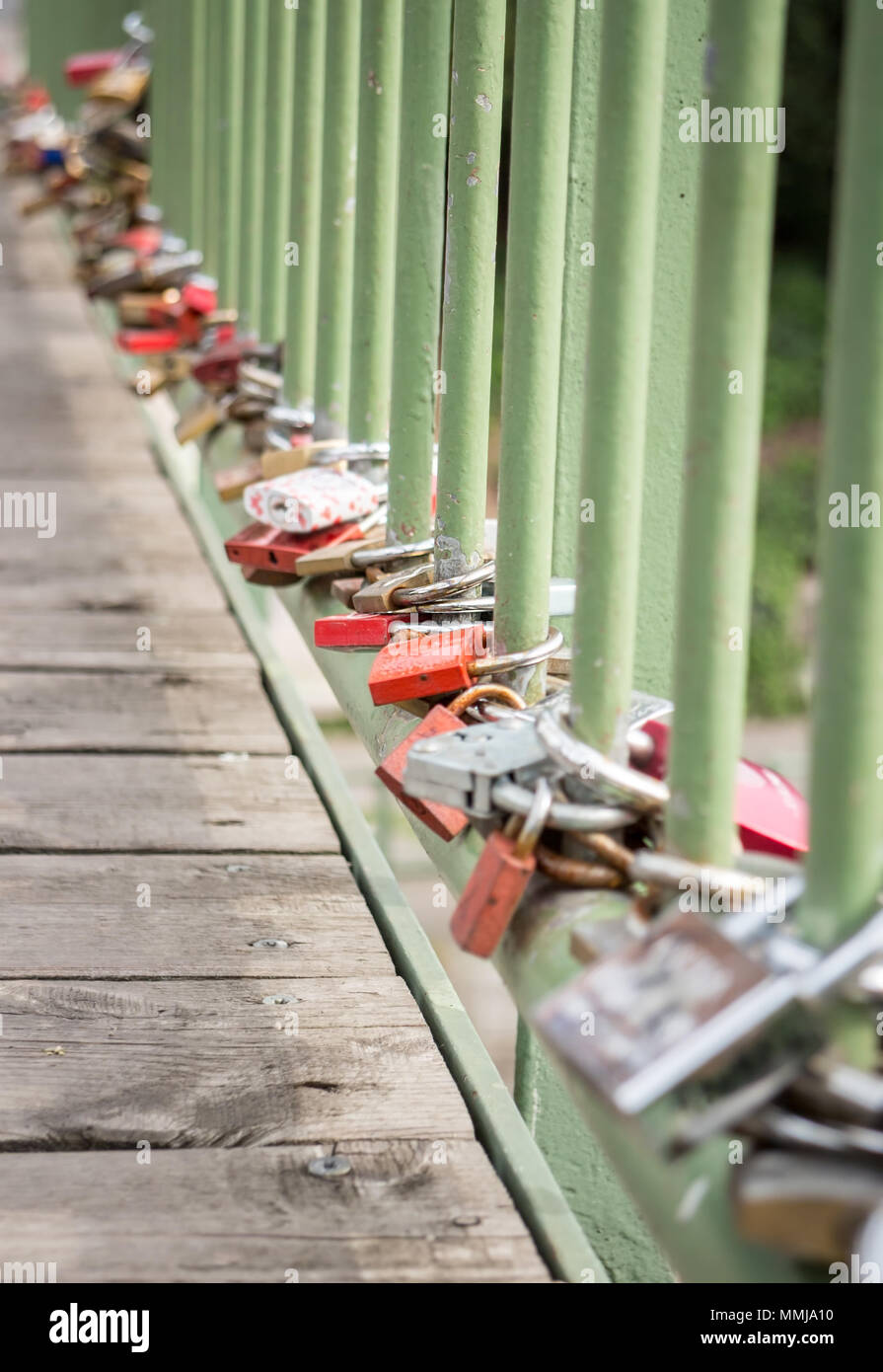 Locks of love vienna hi-res stock photography and images - Alamy