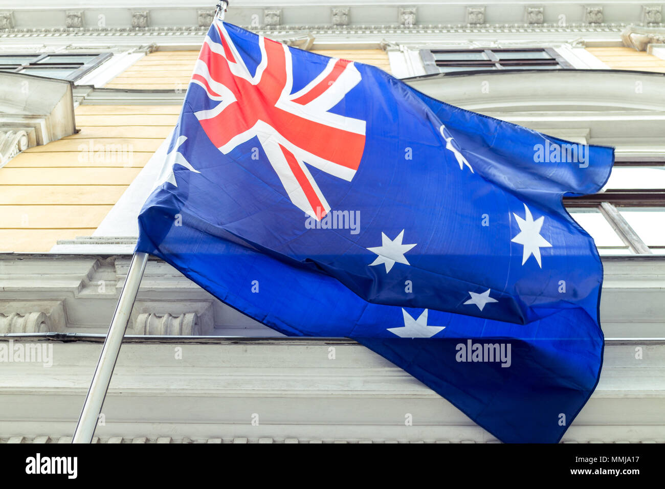 Australian state flag hi-res stock photography and images - Alamy
