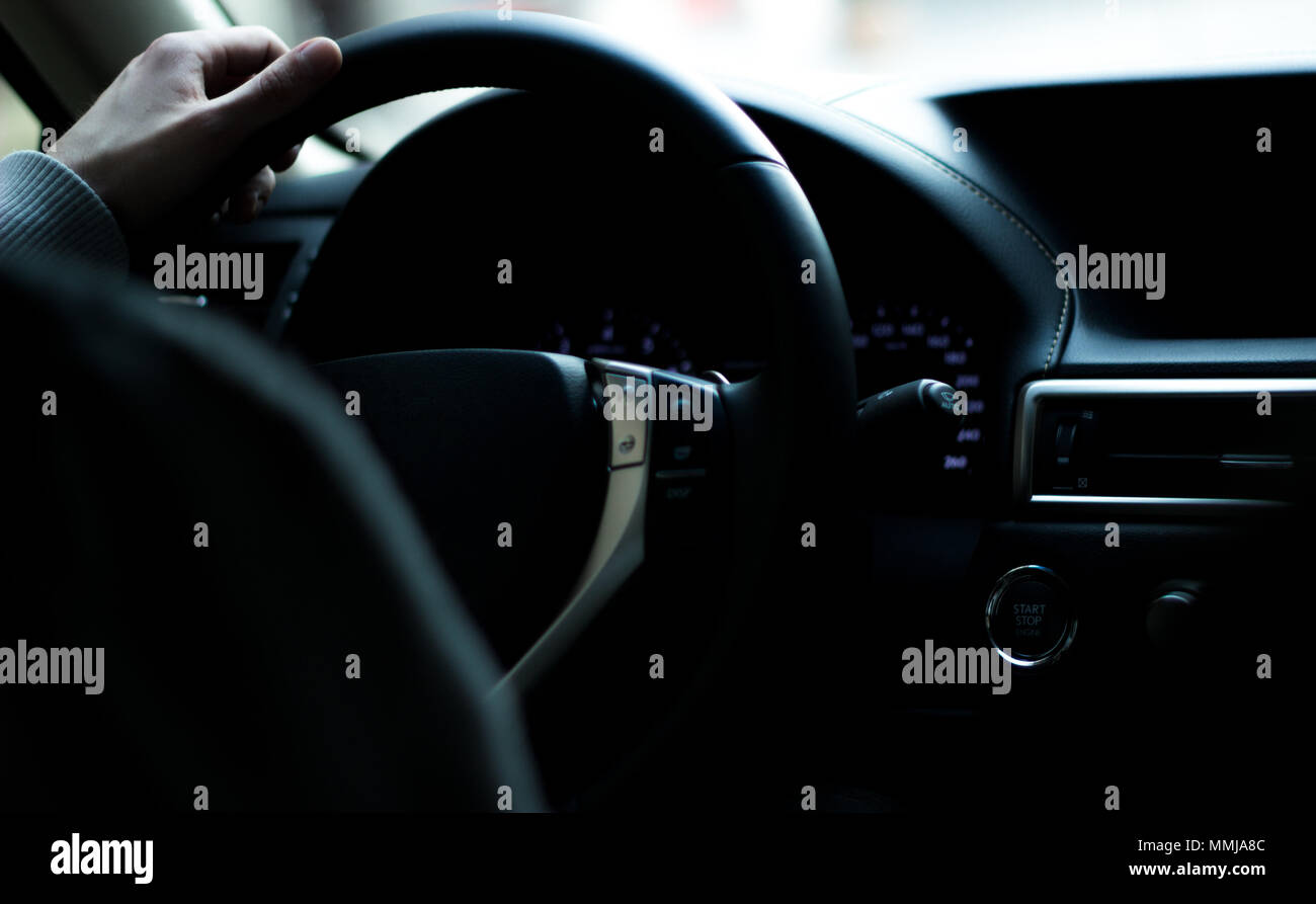 Front of car interior hi-res stock photography and images - Alamy