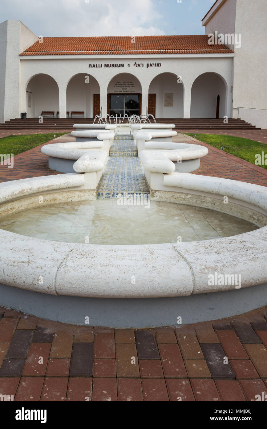 Ralli museum, Caesarea, Israel Stock Photo - Alamy