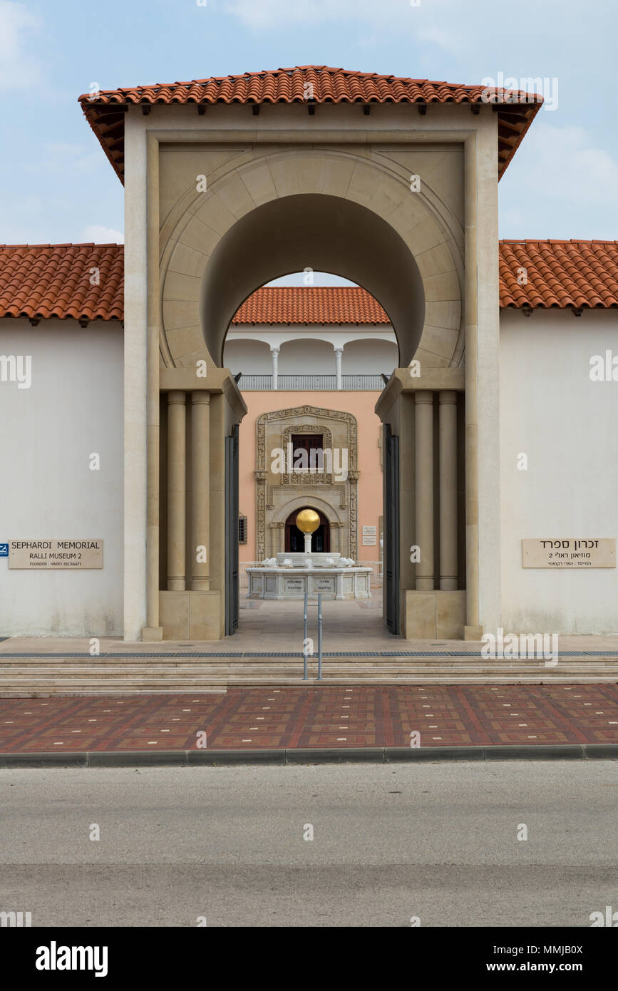 Ralli museum, Caesarea, Israel Stock Photo - Alamy