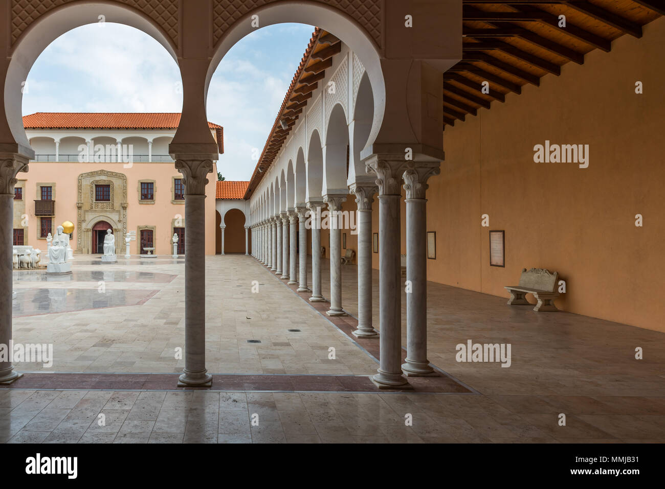 Ralli museum, Caesarea, Israel Stock Photo - Alamy