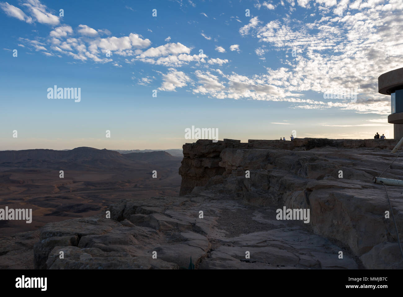 Sunset at Makhtesh Ramon, Israel Stock Photo - Alamy