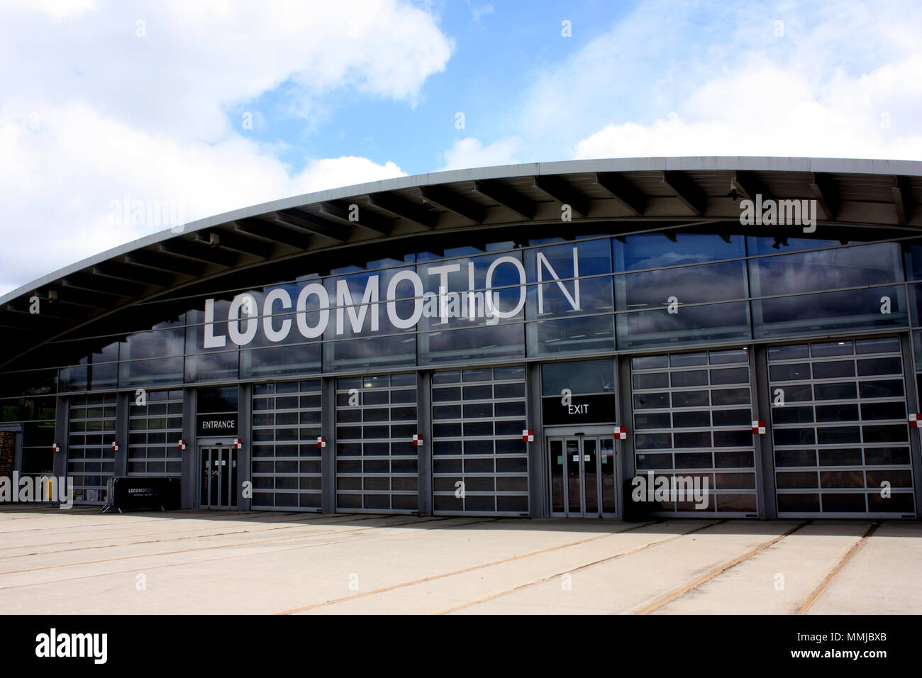 The Locomotion building at Shildon, part of the National Railway Museum ...
