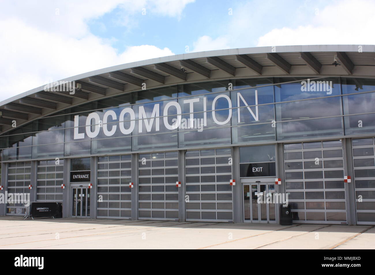 The Locomotion building at Shildon, part of the National Railway Museum ...