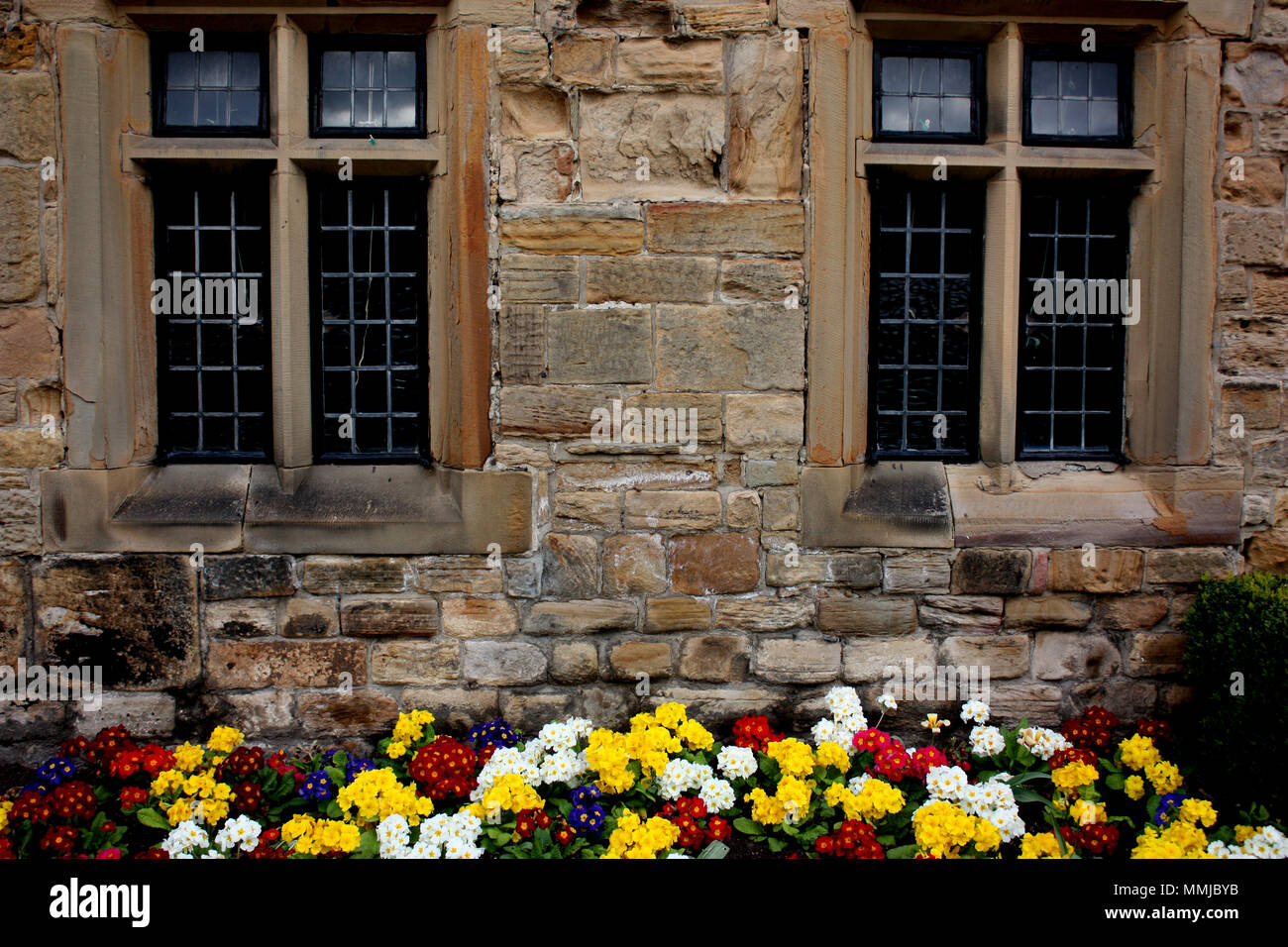 Bishop Cosin's Almshouses, Palace Green, Durham Stock Photo - Alamy
