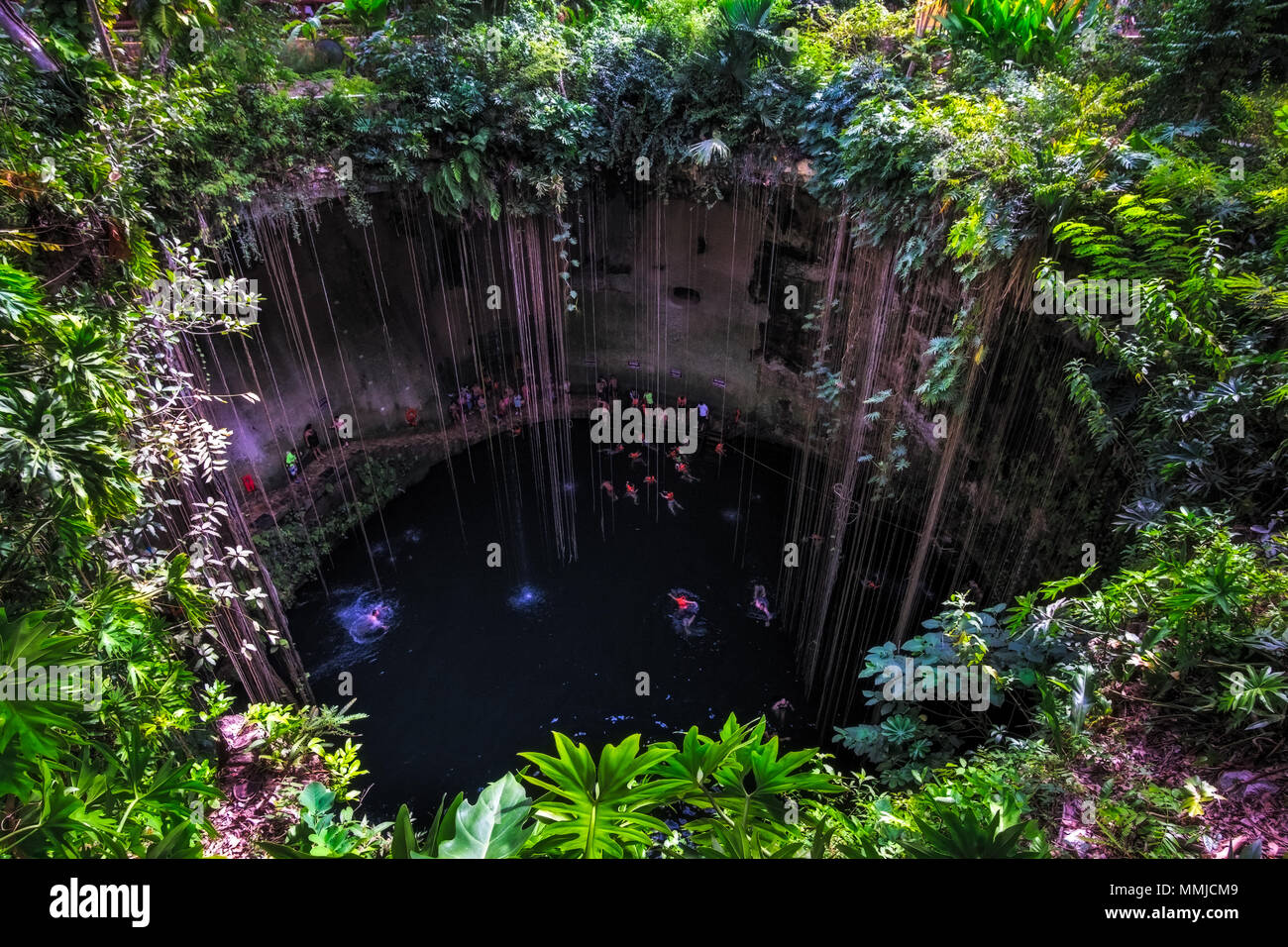 Blue water pool cave swimming hi-res stock photography and images - Alamy