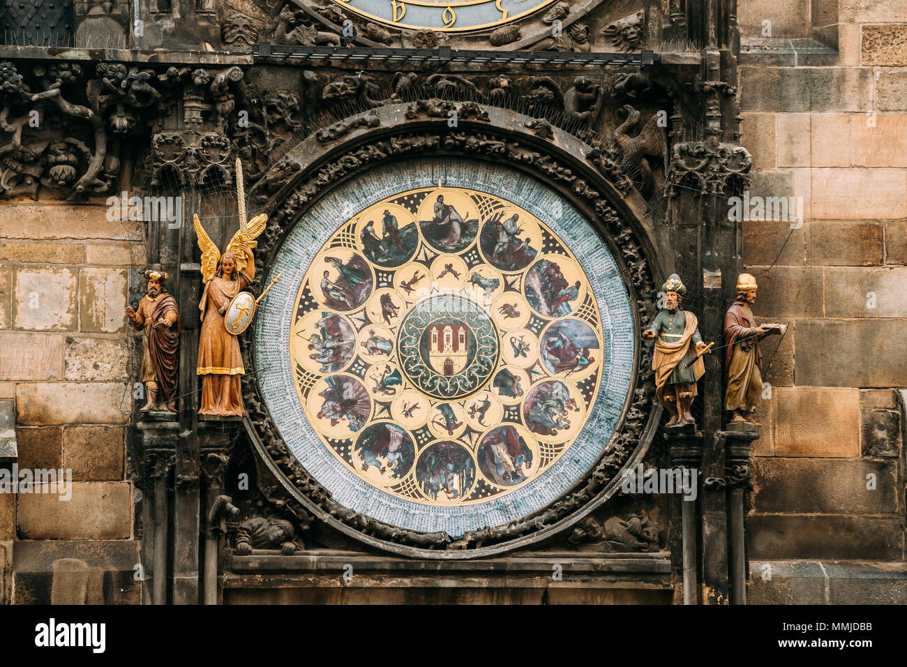 The Prague astronomical clock, or Prague orloj is a medieval clock ...