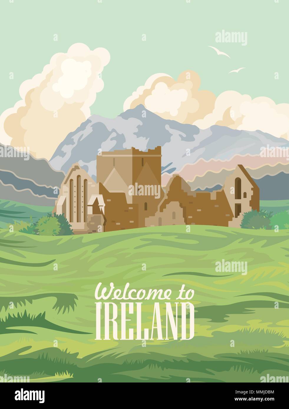 Limerick Castle Stock Vector Images - Alamy