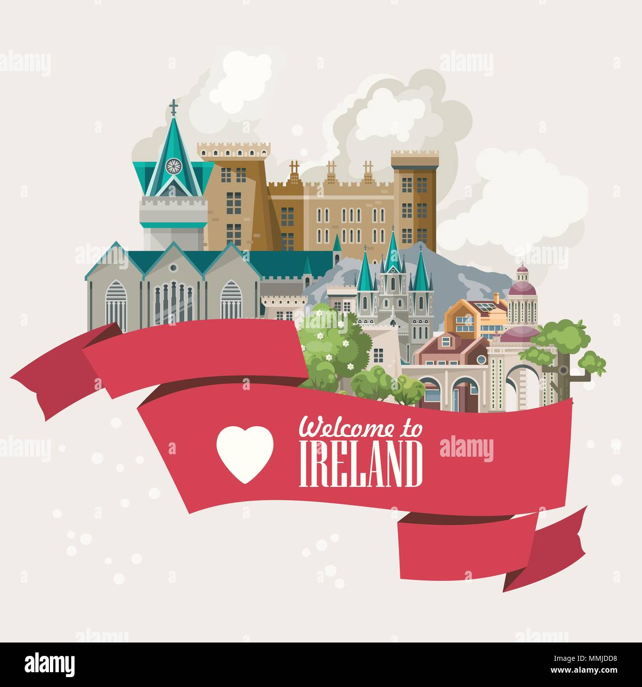 Celtic Castle Stock Vector Images - Alamy