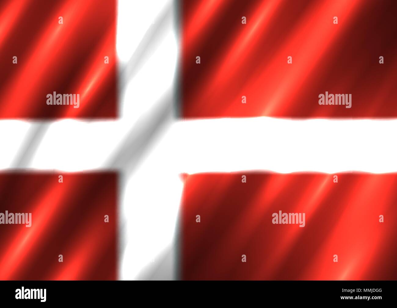 Denmark national flag background Stock Vector Image & Art - Alamy