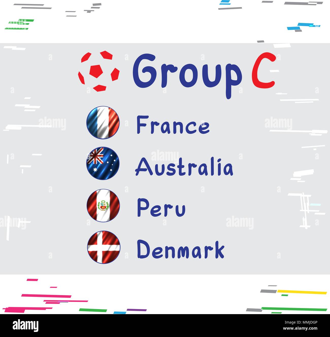 World cup group match Stock Vector Images - Alamy