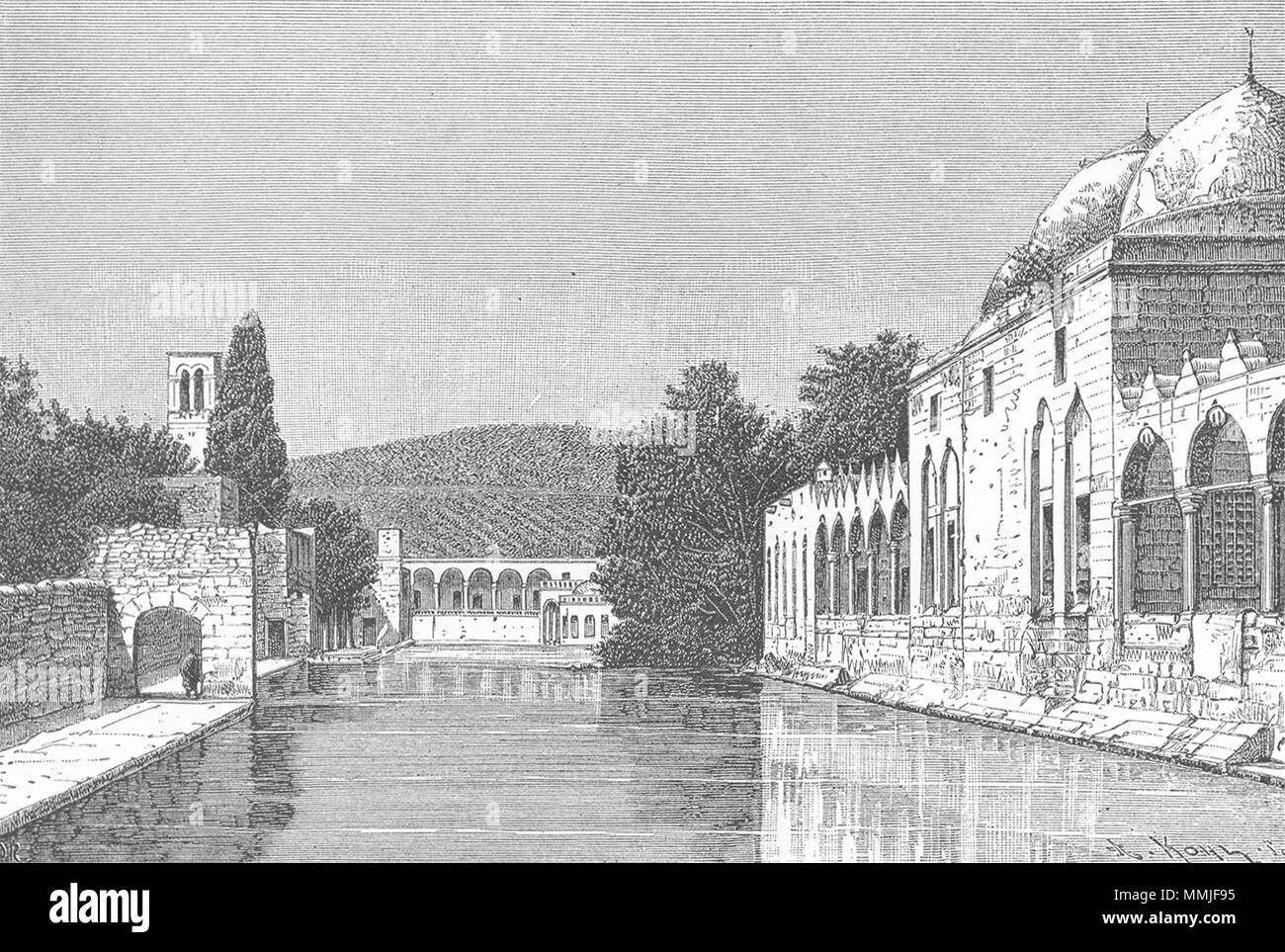 Mosque of abraham Black and White Stock Photos & Images - Alamy