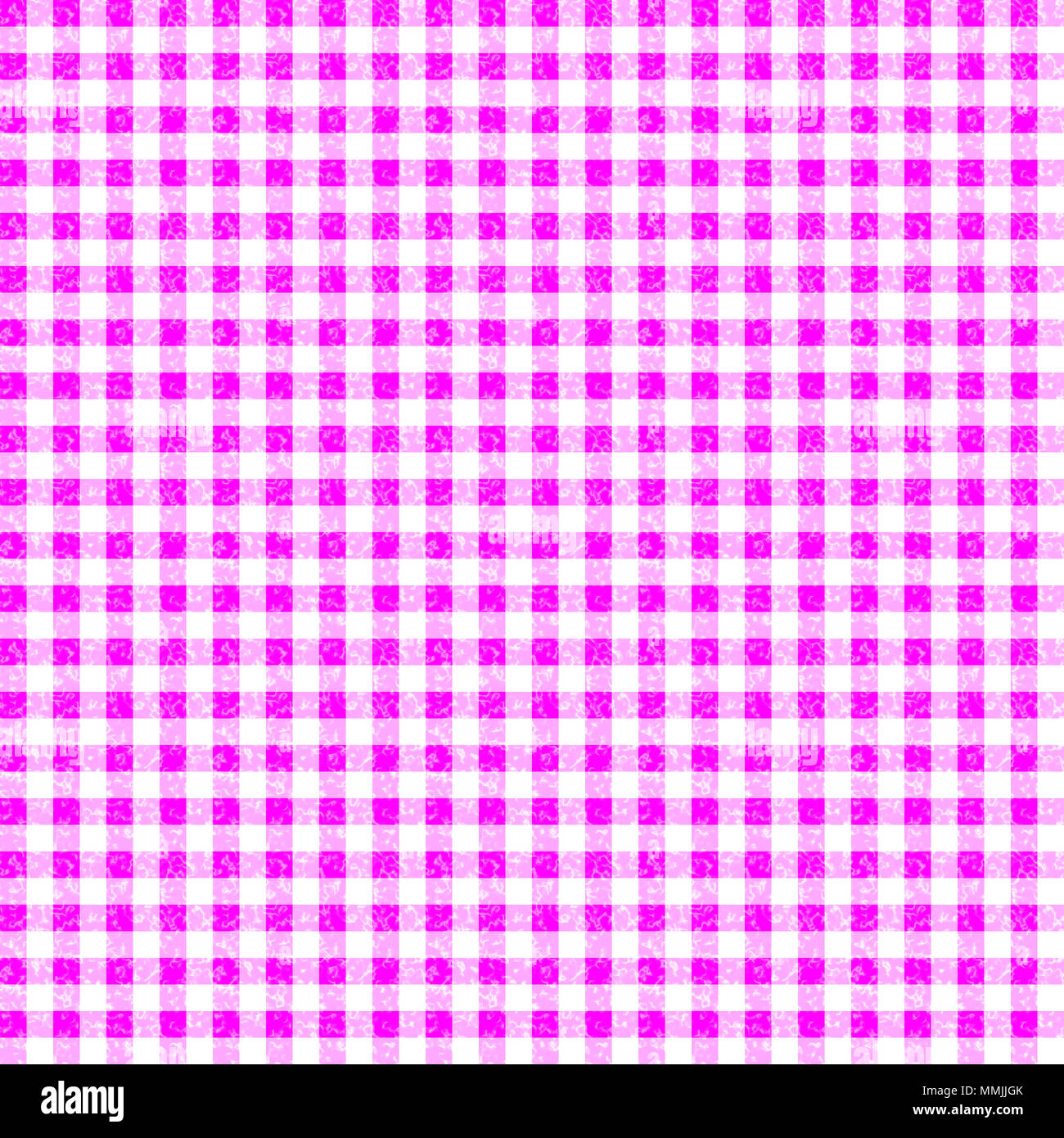 Gingham Classic Style Pink and White Pattern With a Speckled Effect ...