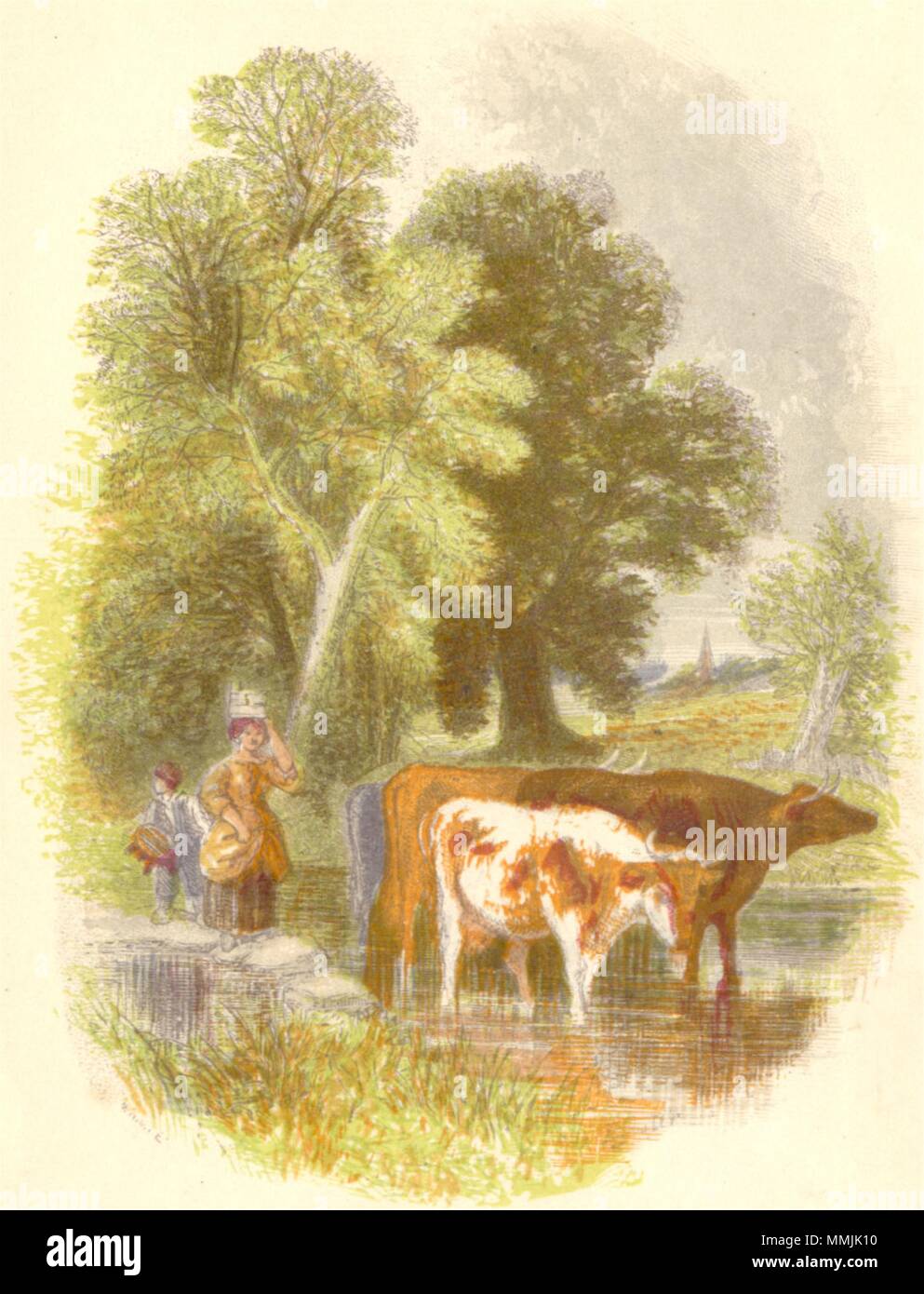 19th century milkmaid hi-res stock photography and images - Alamy