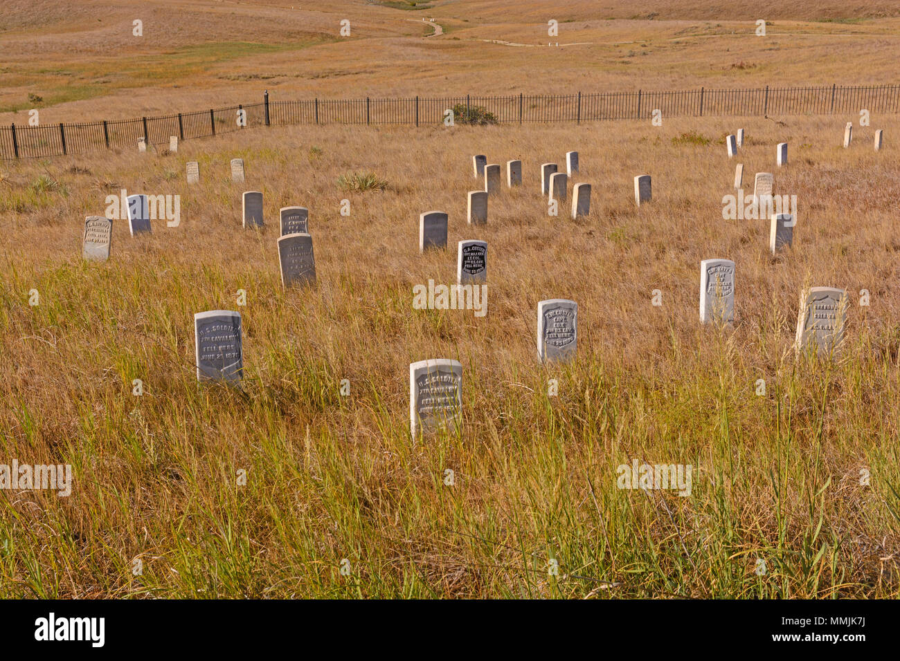 Custer grave hi-res stock photography and images - Alamy