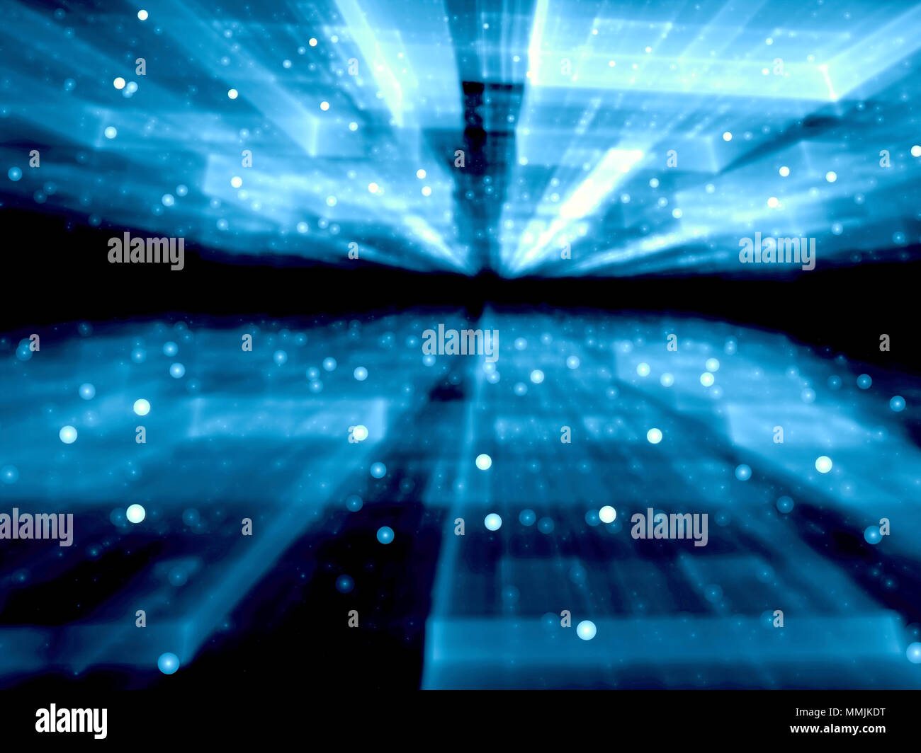 Blurred technology background - abstract digitally generated ima Stock ...