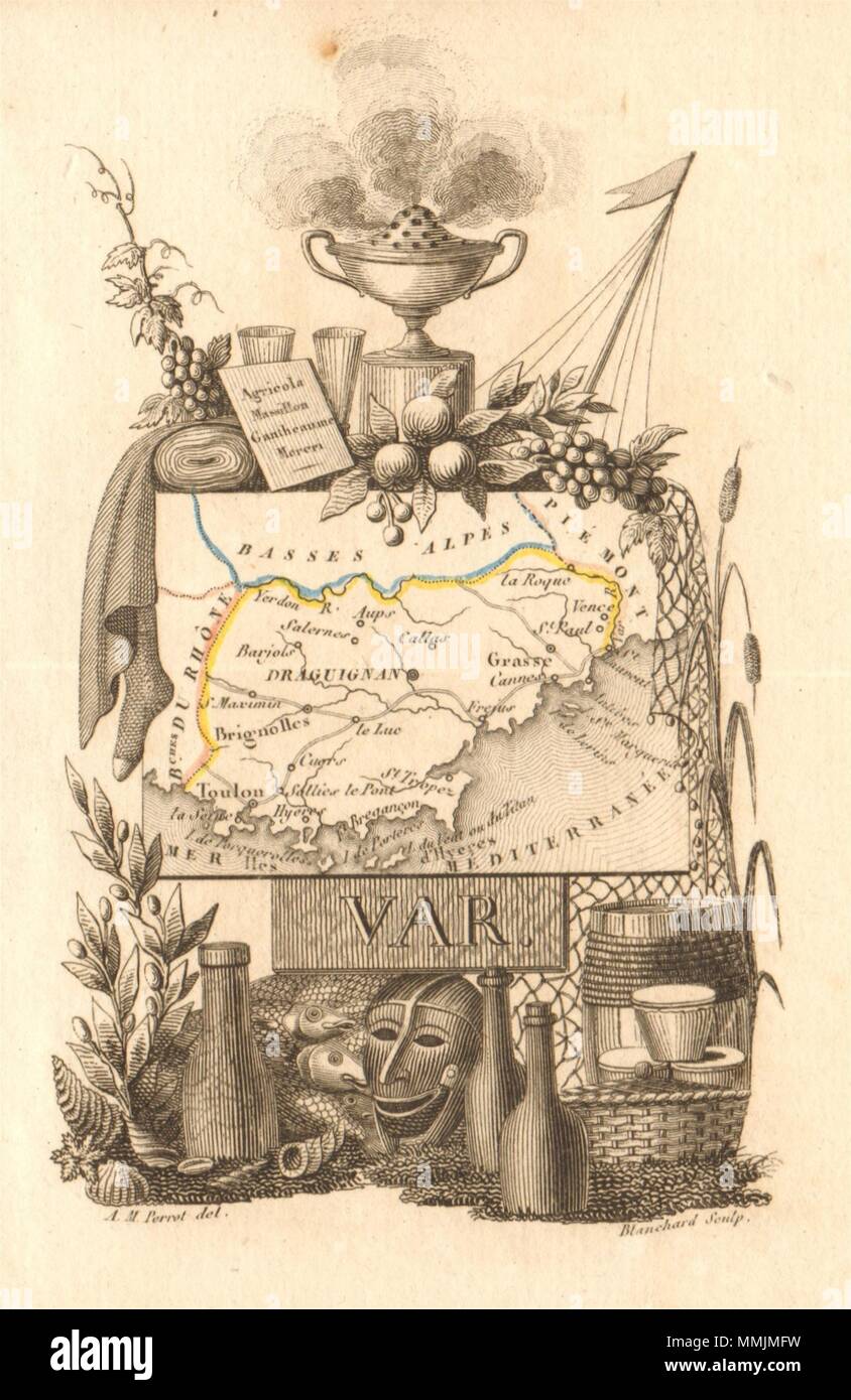 Var outline map hi-res stock photography and images - Alamy