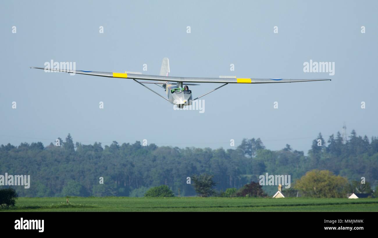 Slingsby T.21 is an open-cockpit, side-by-side two-seat glider, built ...