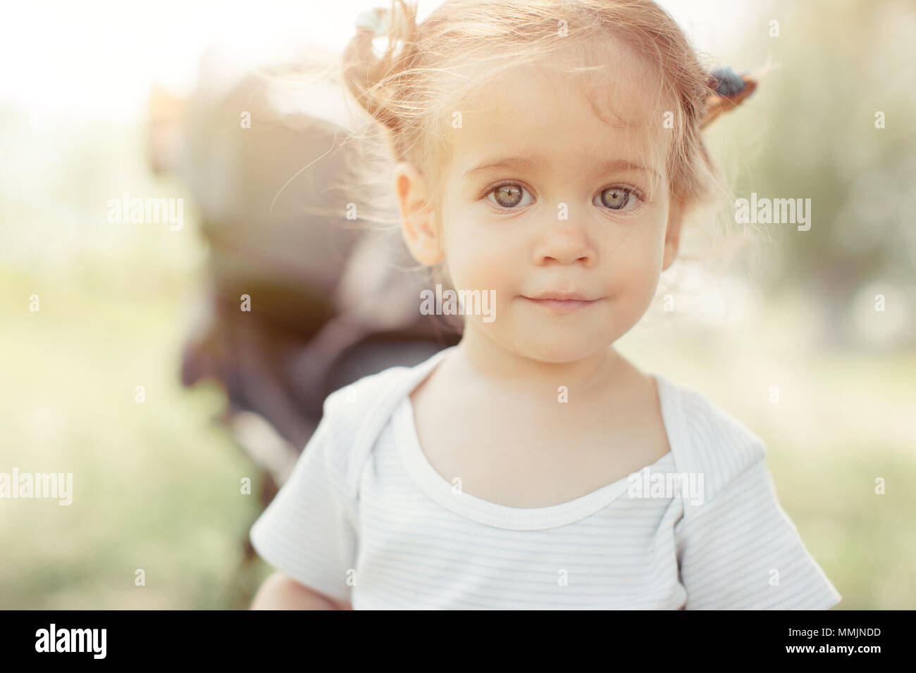 Child Rolling In Grass High Resolution Stock Photography and Images - Alamy