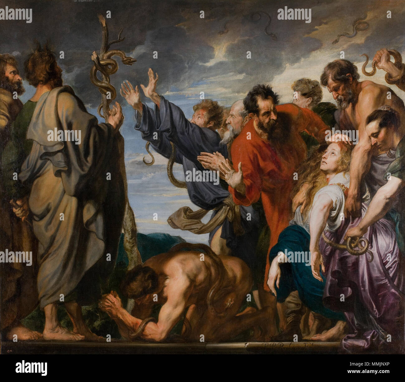 The Brazen Serpent. between 1618 and 1620. Anthony van Dyck - The ...