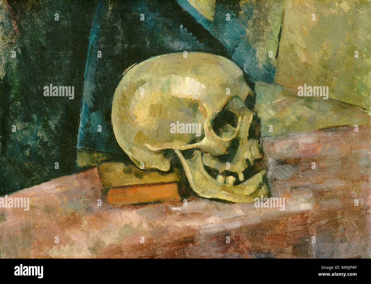 Skull still life painting hi-res stock photography and images - Alamy