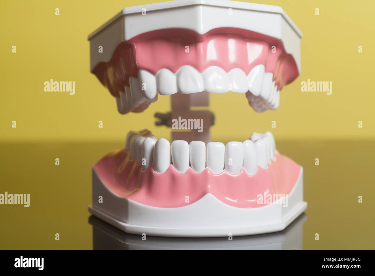 Yellow teeth enamel hi-res stock photography and images - Alamy