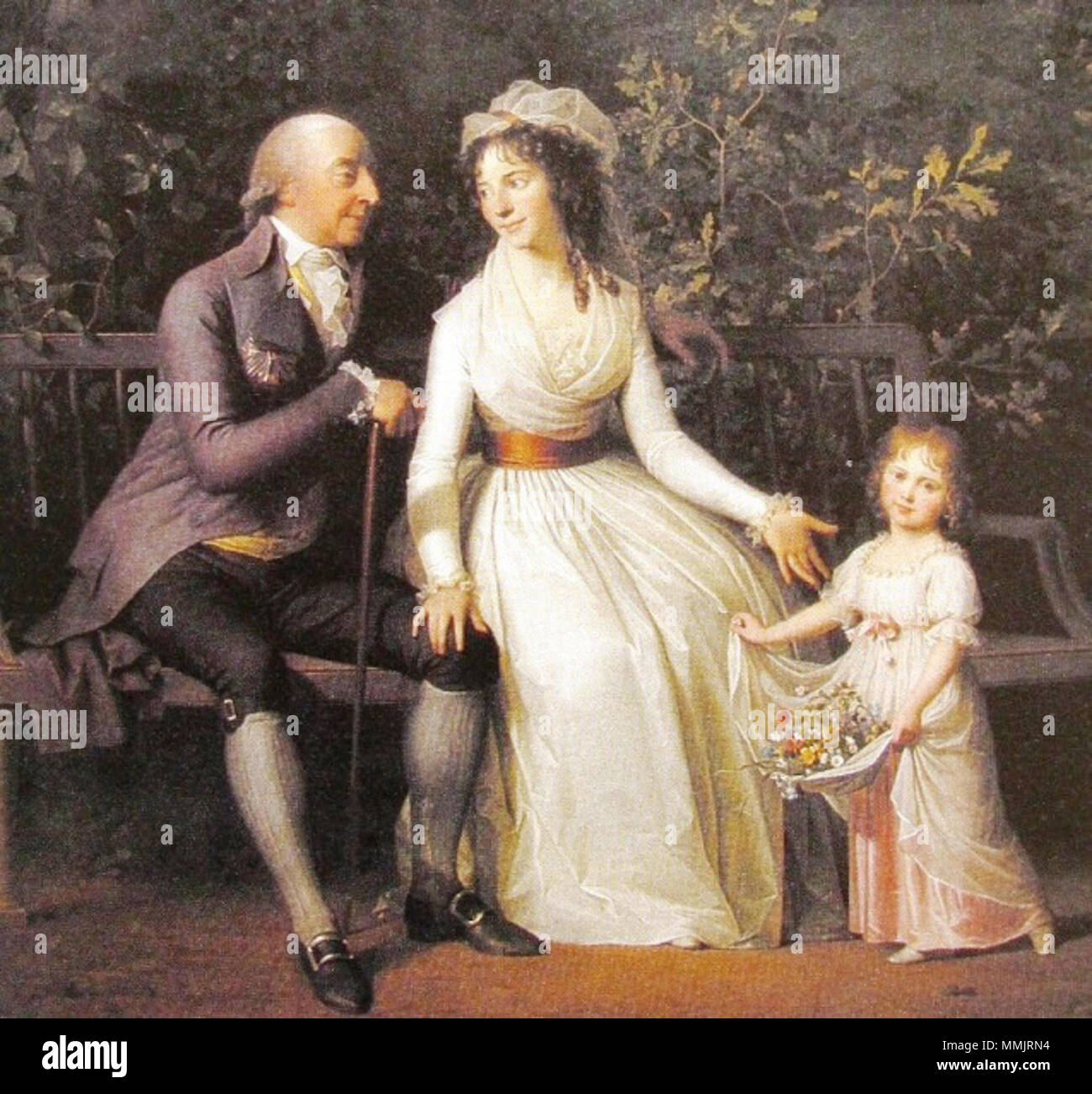 . English: The Raben Family Portrait: Sigfred Victor Raben-Levetzau and ...