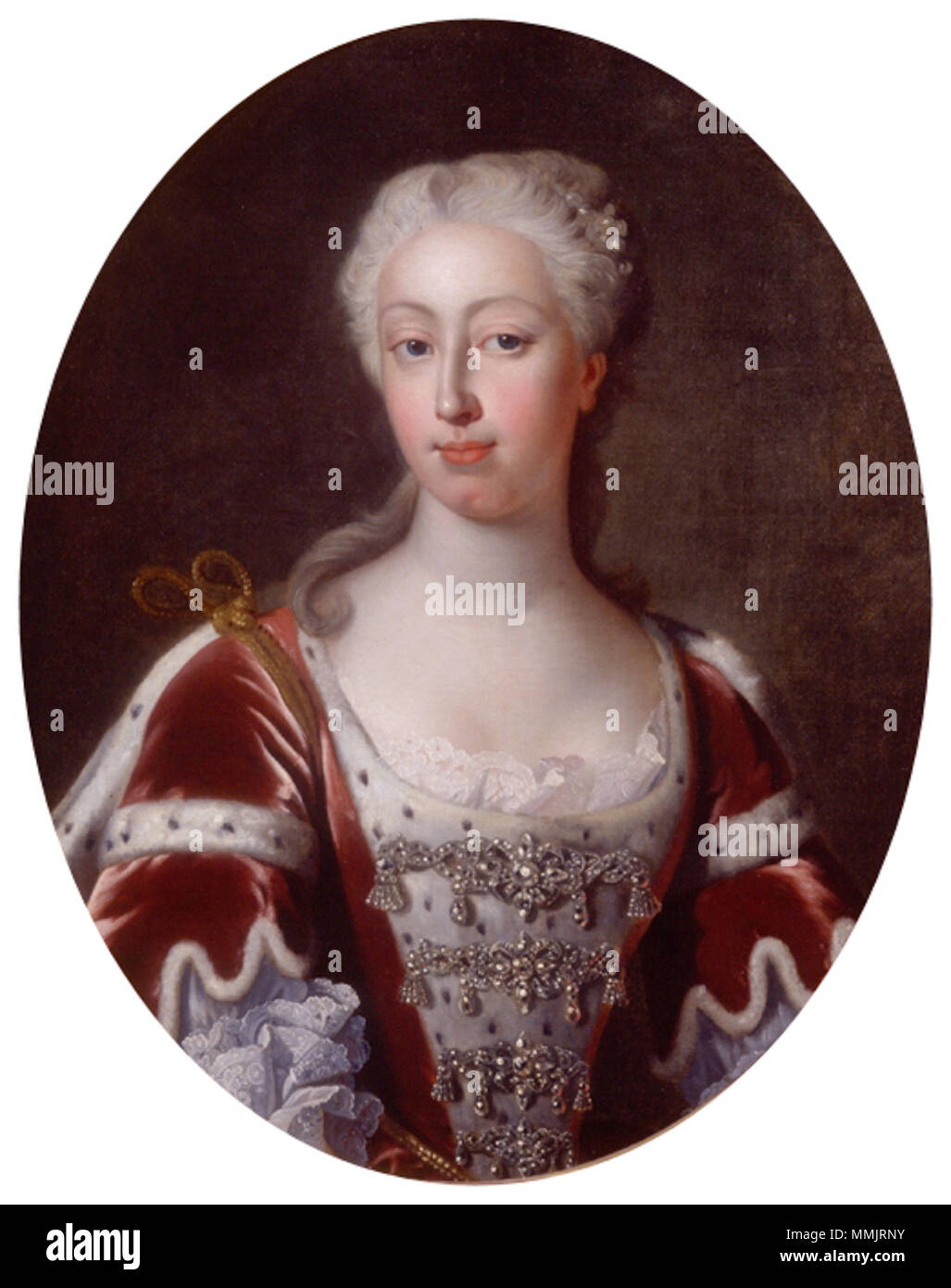 . English: Portrait of Augusta of Saxe-Gotha, Princess of Wales (1719 ...