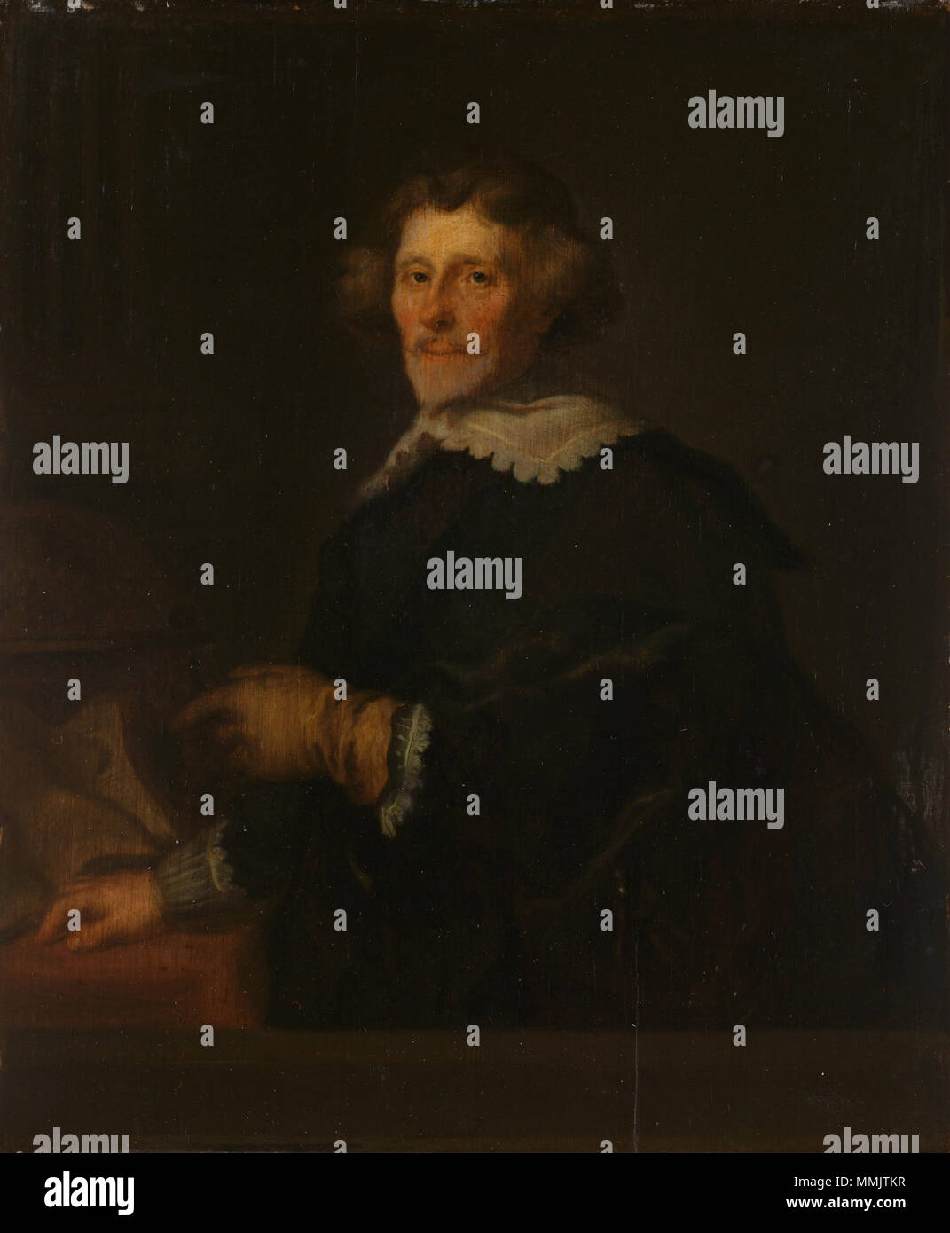 Portrait of Pieter Cornelisz. Hooft (1581-1647).. between 1640 and 1700 ...