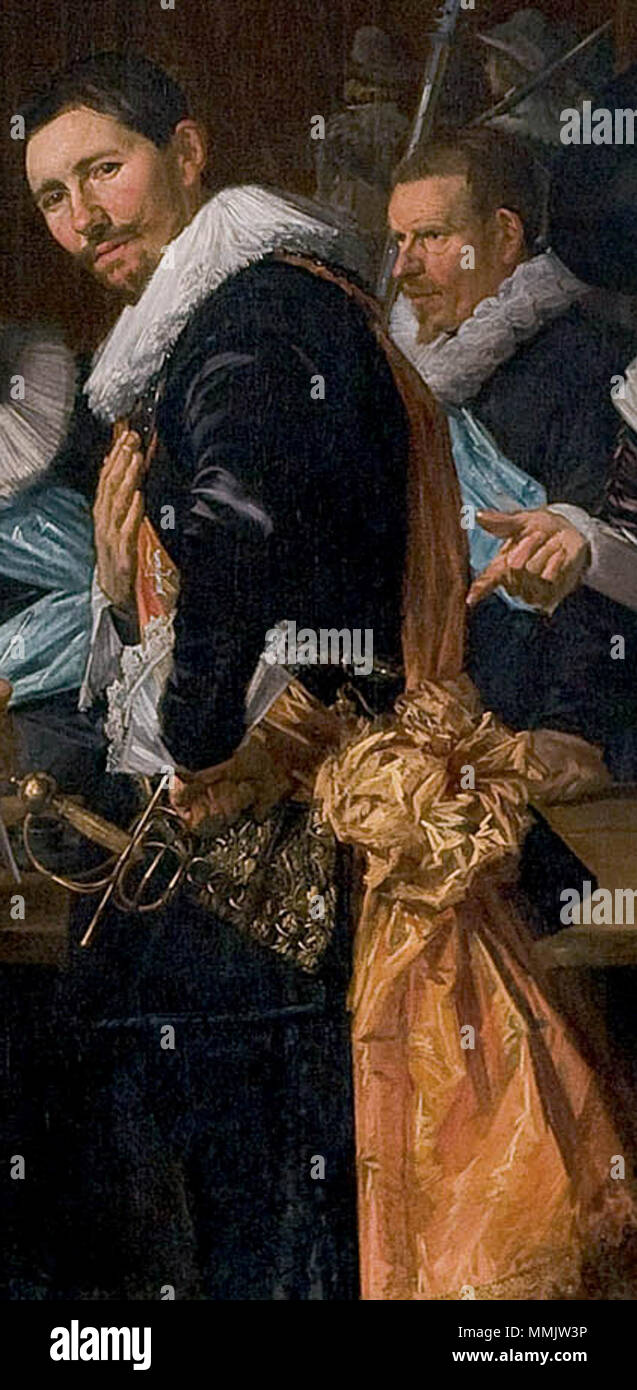 The officers of the st adrian militia company in 1633 hi-res stock ...