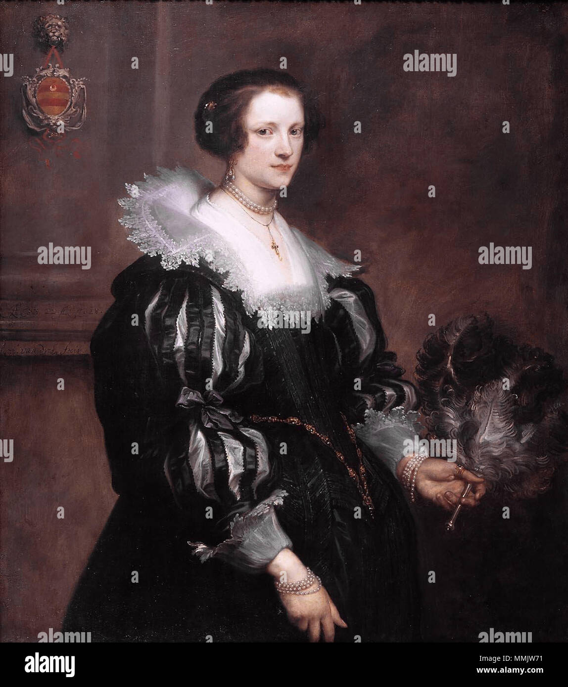 Portrait of Anna Wake (1605-before 1669).[1] Alternative title(s ...