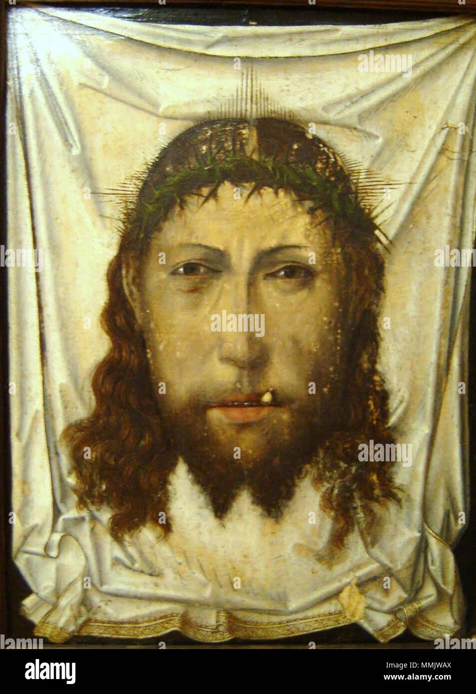 Saints face hi-res stock photography and images - Alamy
