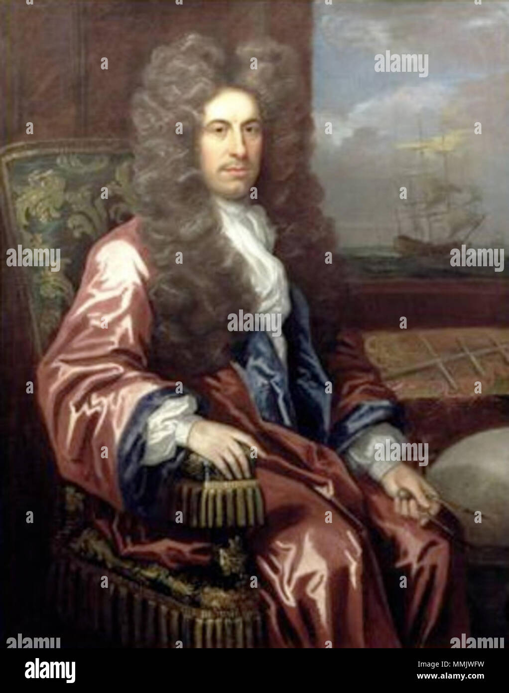 Portrait of Charles Calvert, 3rd Baron Baltimore (1637-1714/1715 ...