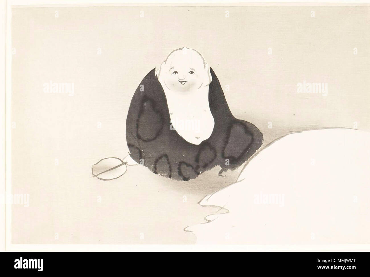 . A woodblock print from Kamisaka Sekka's series Momoyogusa. This one ...