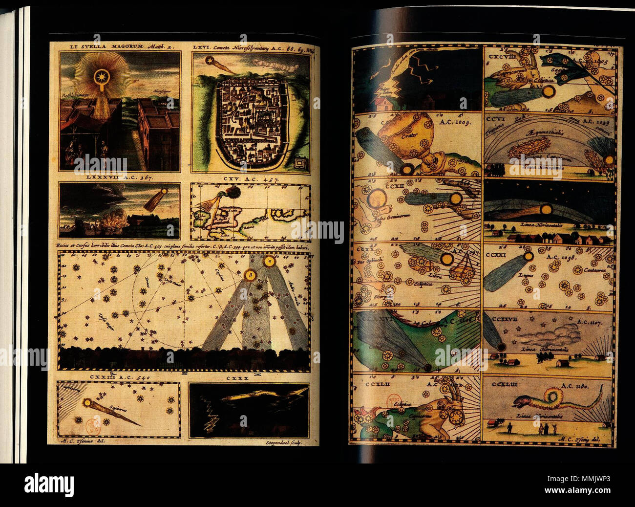 All Types of Comets, The Sky, pp. 80–81 Stock Photo - Alamy