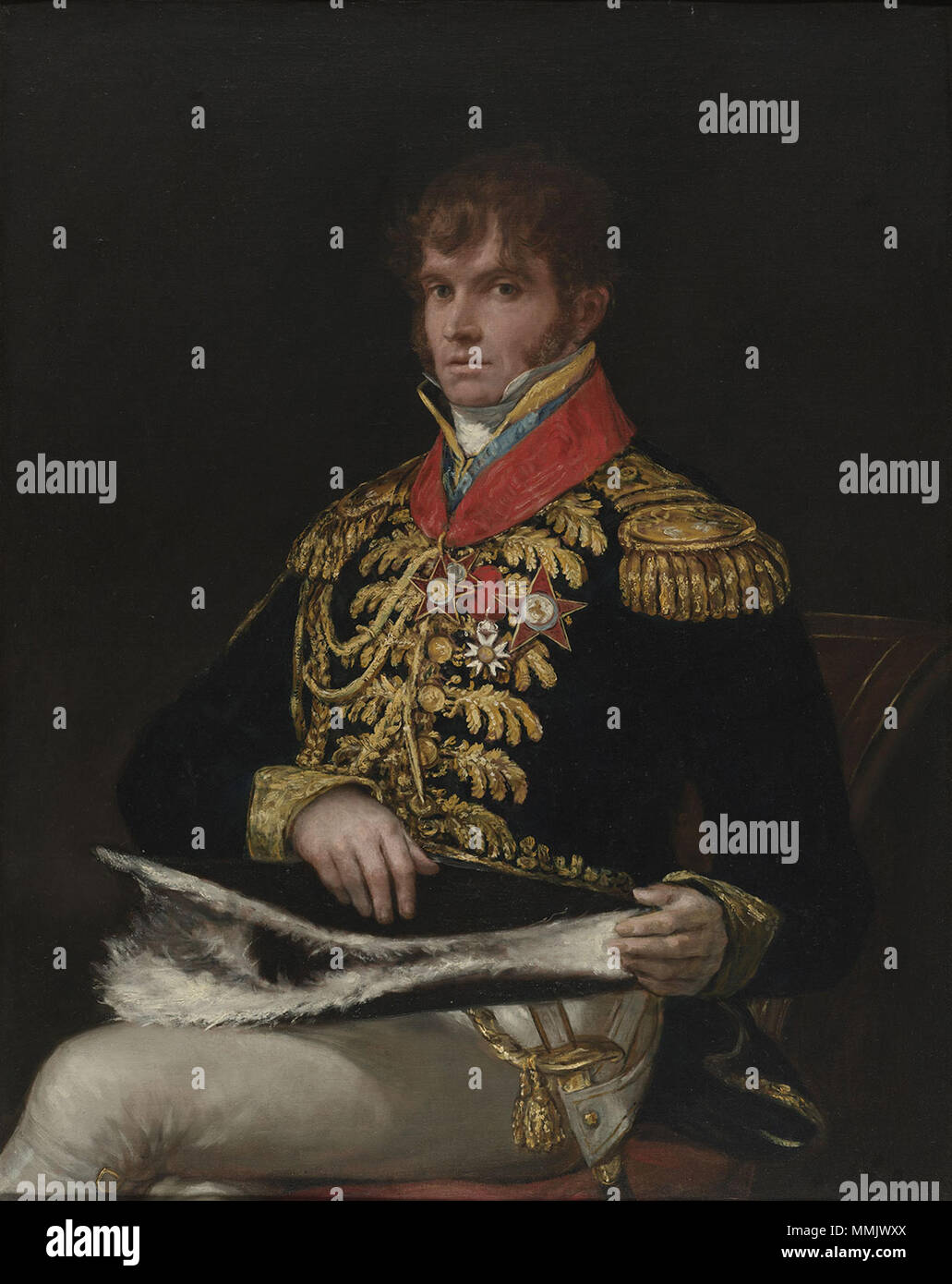 . Portrait of Nicolas Philippe Guye General Nicolas Philippe Guye. 1810 ...