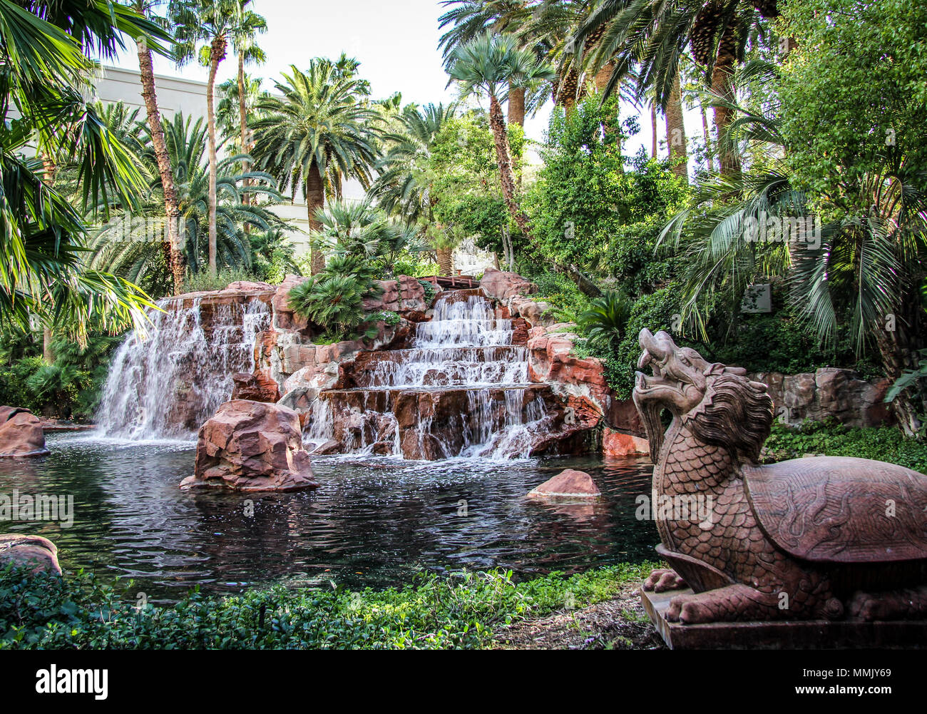 The Wynn Las Vegas Garden Stock Photos & The Wynn Las Vegas Garden ...