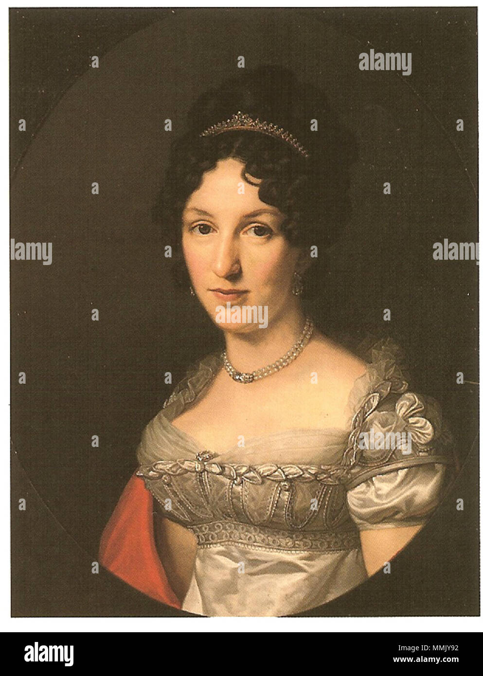 . English: Portrait of Henriette Schröder, geb. von Schwartz (1798-1889 ...