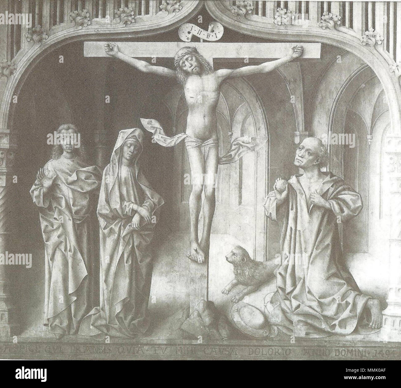 . English: Outer view of Holy Cross Altar by Hermen Rode for the ...