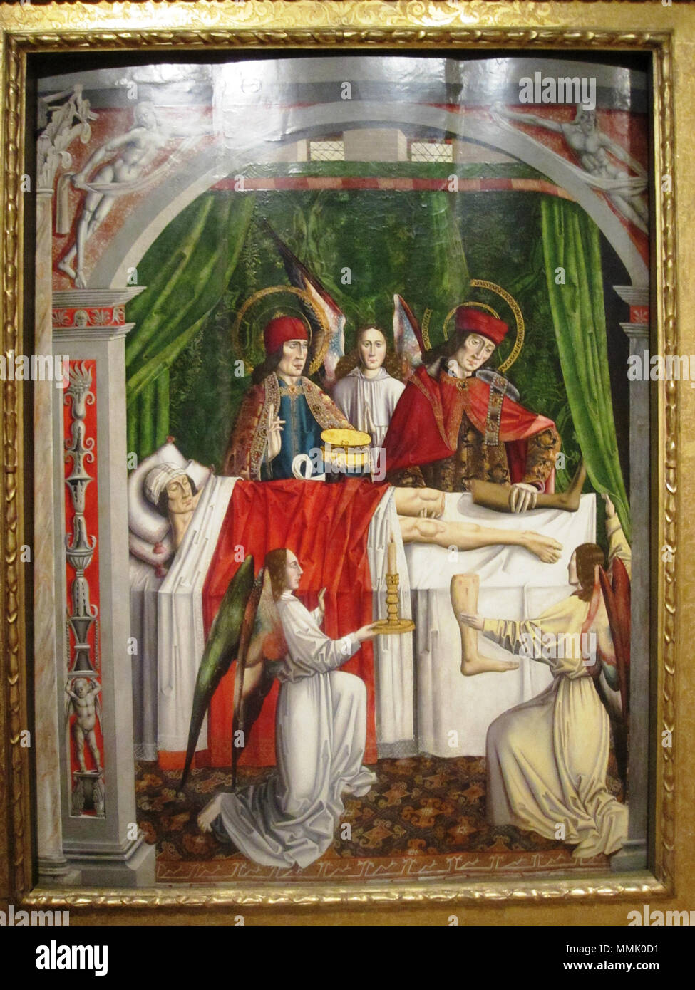 . English: A Verger's Dream: Saints Cosmas and Damain perfoming a ...